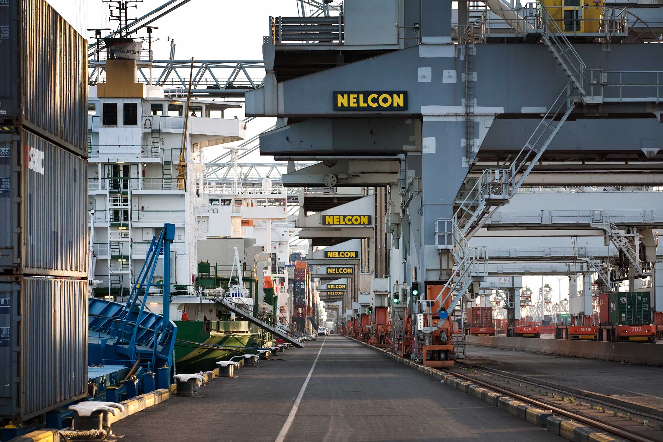 ECT container terminal - Fotografie Frank Hanswijk